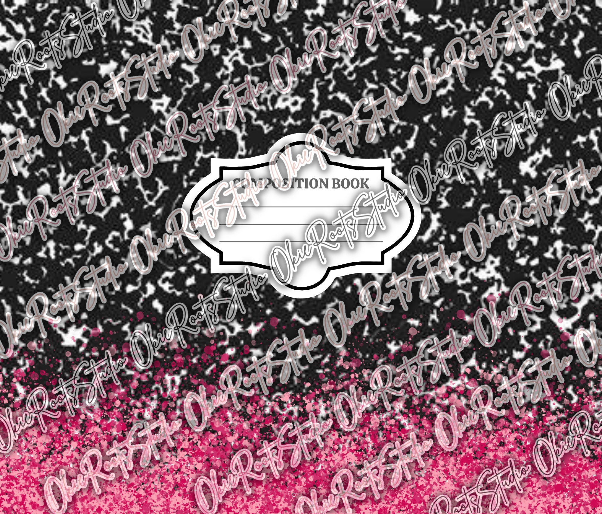 Teacher Composition Book Add Your Own Name Skinny Tumbler - Etsy