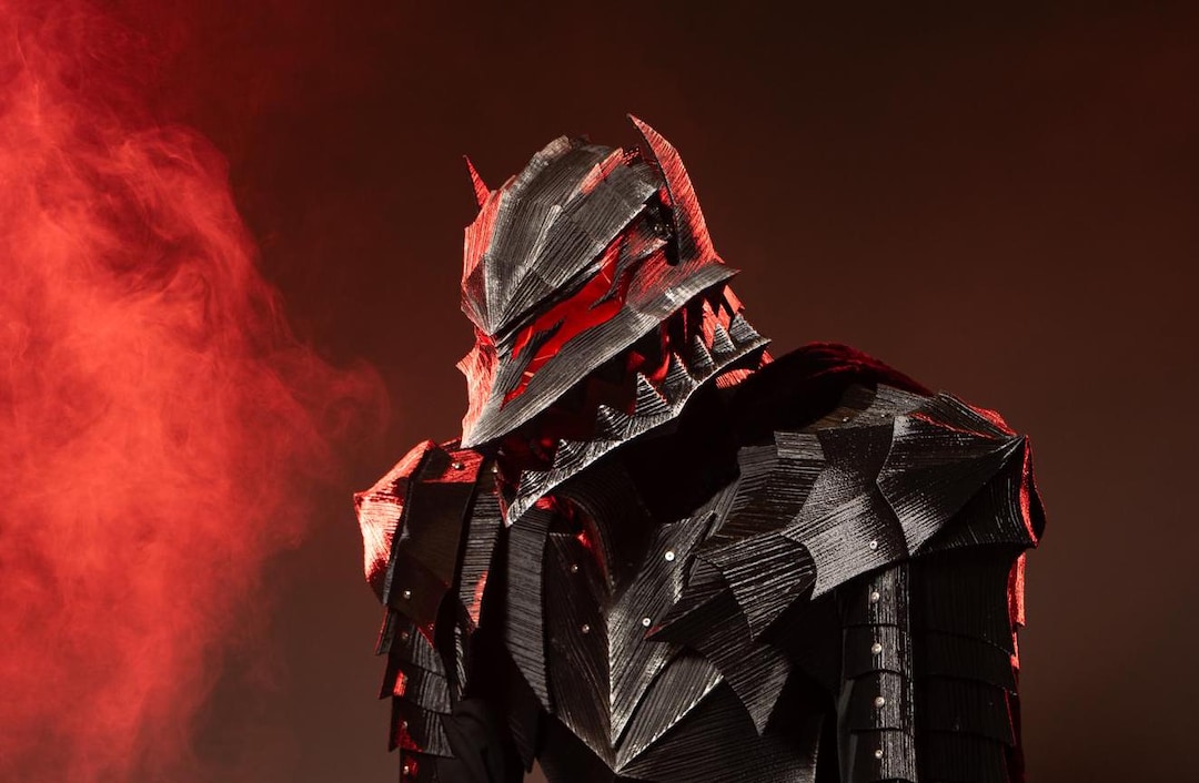 Guts Berserk Inspired Helmet Fully Detailed Manga Accurate - Etsy