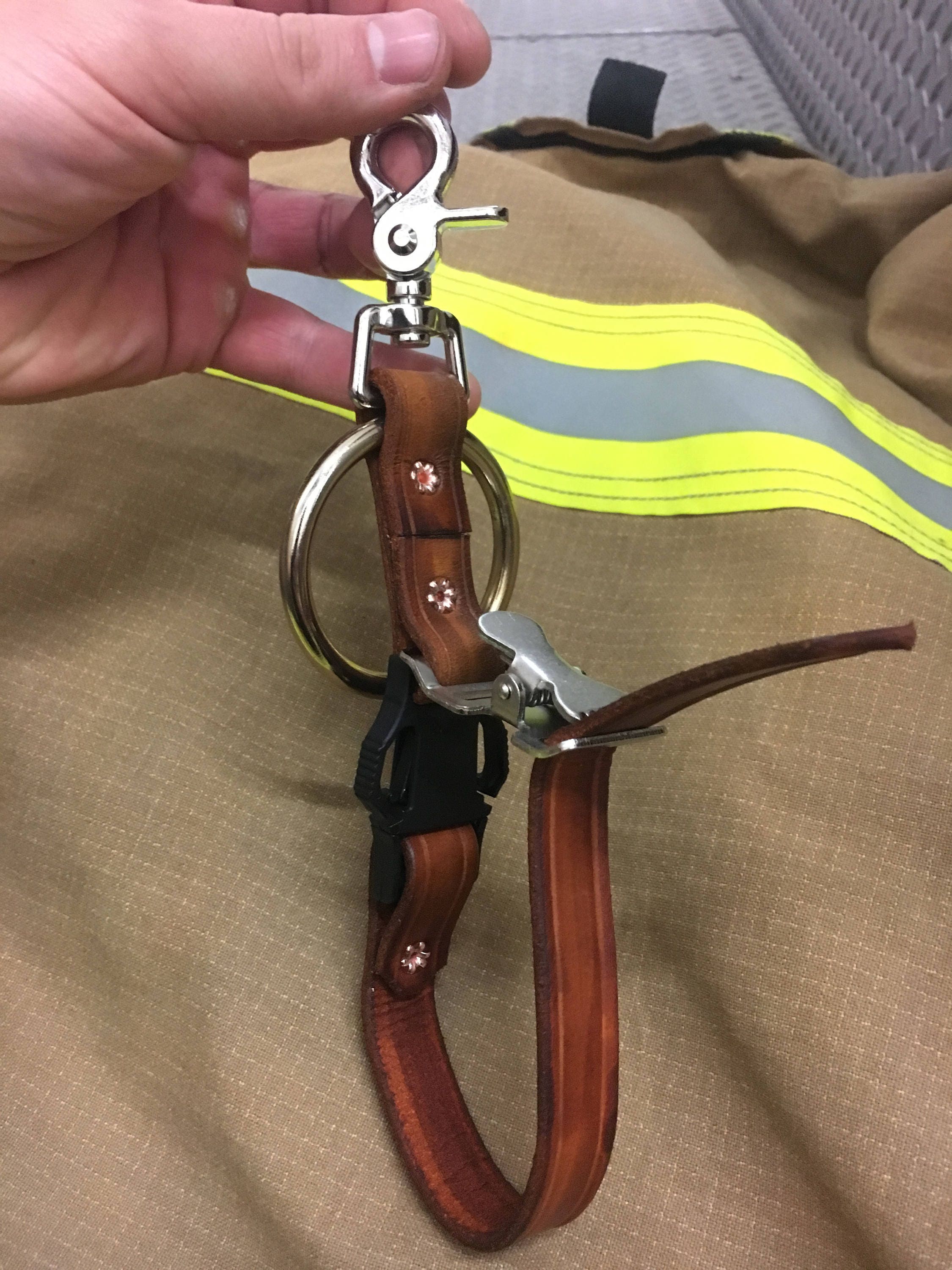 Firefighter Glove Holder With Custom Lettering TOP QUALITY - Etsy