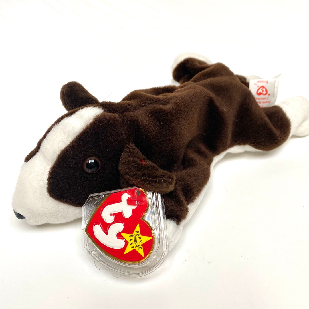 RETIRED / PVC / ERRORS / Original / Beanie Babies “bruno” , Rare, W ...