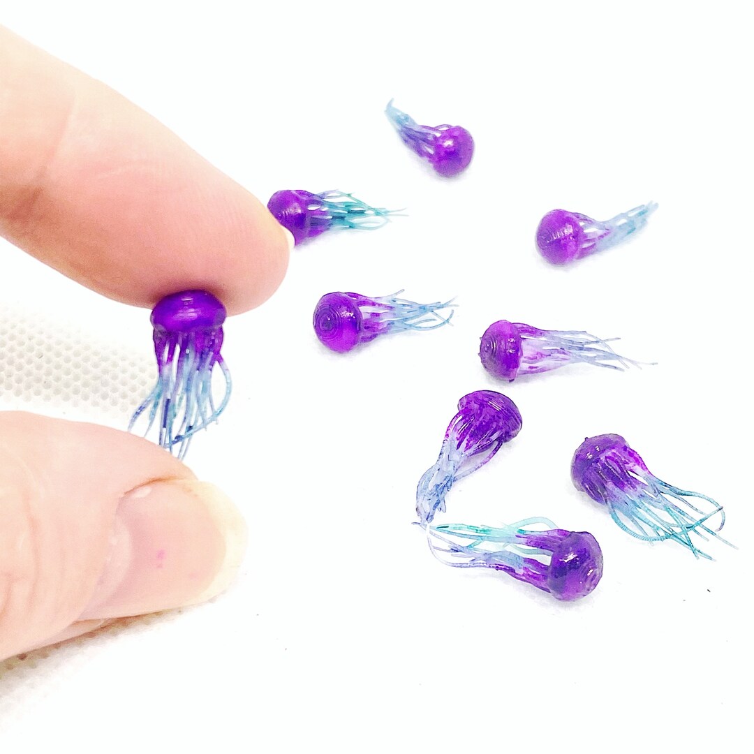 Miniature / Jellyfish / Fish / Ocean / Dollhouse / Miniatures / Sea ...