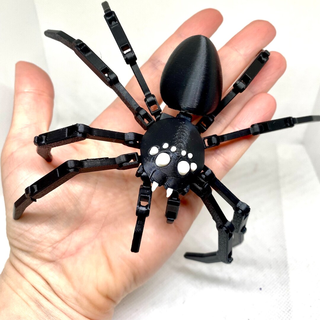 3D Printed / Articulated / Spider / Tarantula / Insect / Bug / Fidget ...