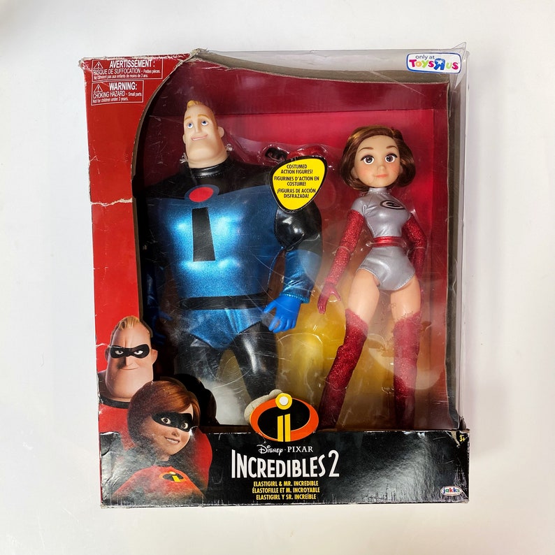 Disney / Incredibles / Set / 2 / 12 / Action Figures / Mint / - Etsy