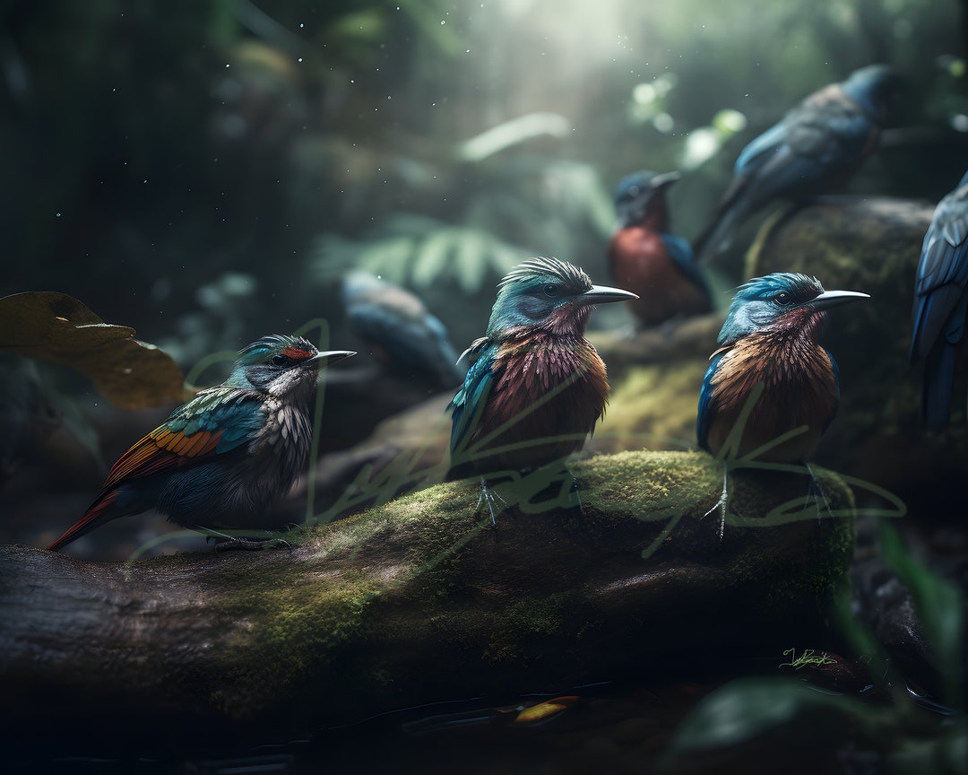 Birds / Original / Art / Photo / Digital / Download / Wall Art ...