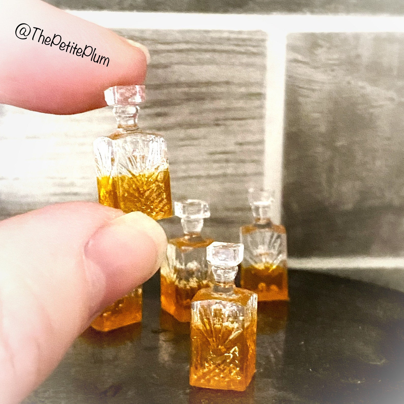 Miniature / Liquor / Bottle / Decanter / Beverages / Drink / | Etsy