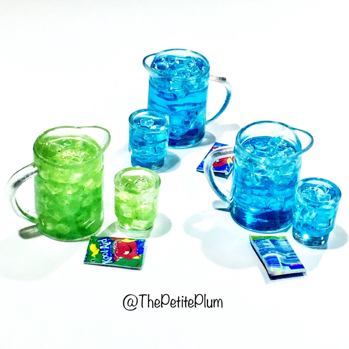 Miniature / Drinks / Juice / Beverages / Dollhouse / Miniature - Etsy