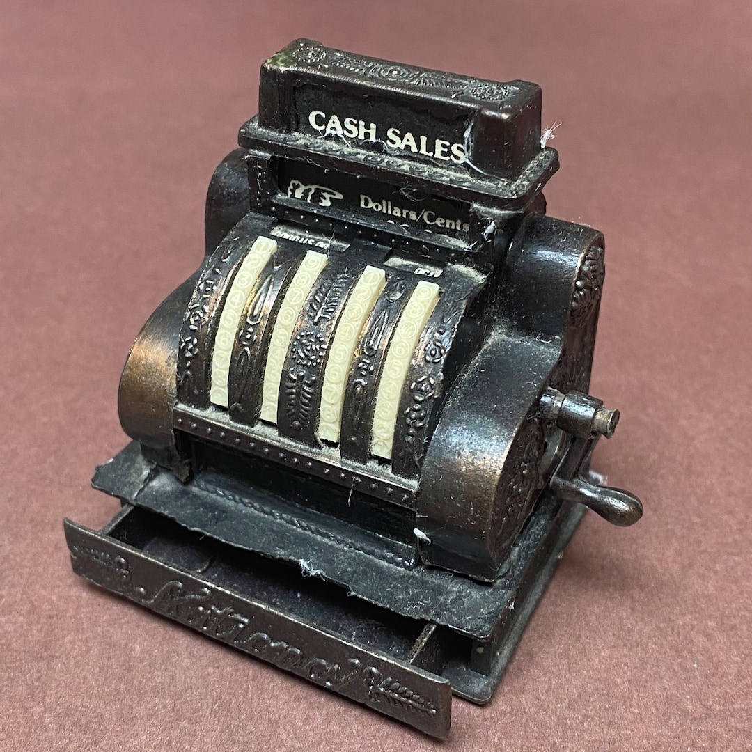 Miniature / Metal / Cash / Register / Collectible / Miniatures ...