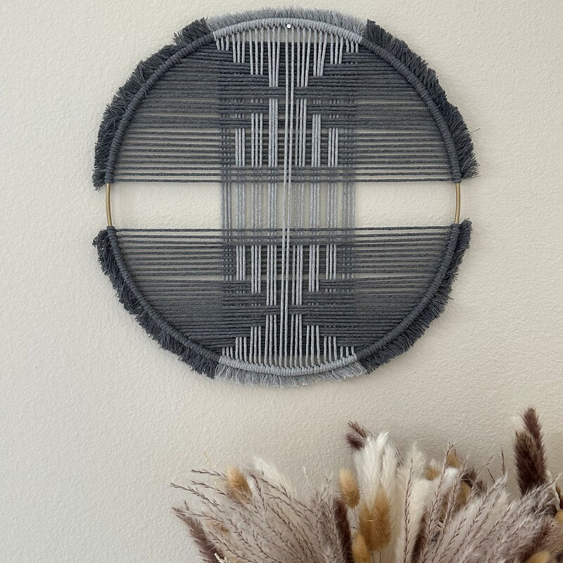 Métal Macramé Hoop - Etsy