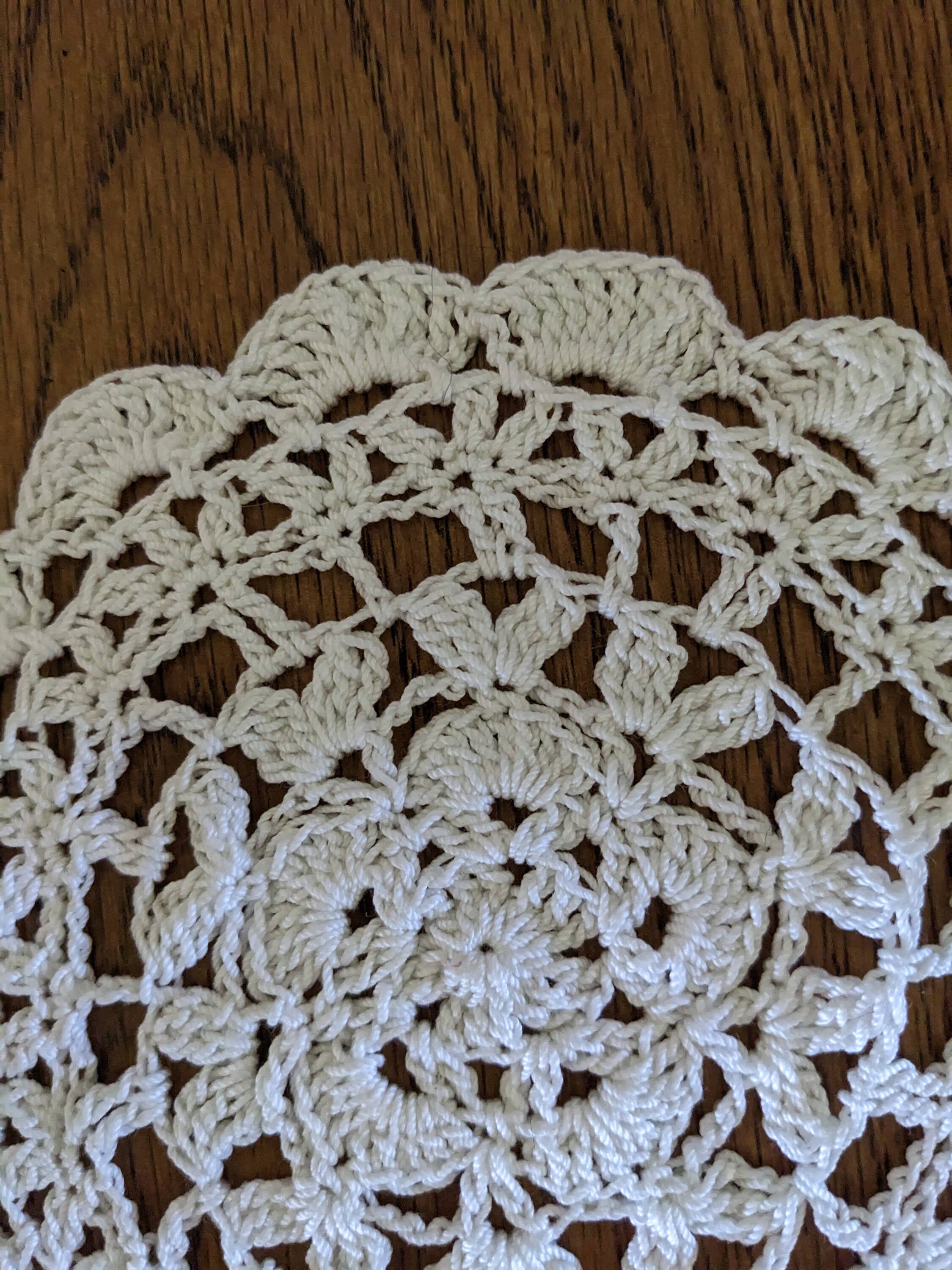 Floral Crochet Doily Pattern - Etsy