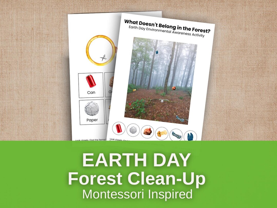 Earth Day Activity for Kids | Montessori Environmental Awareness ...