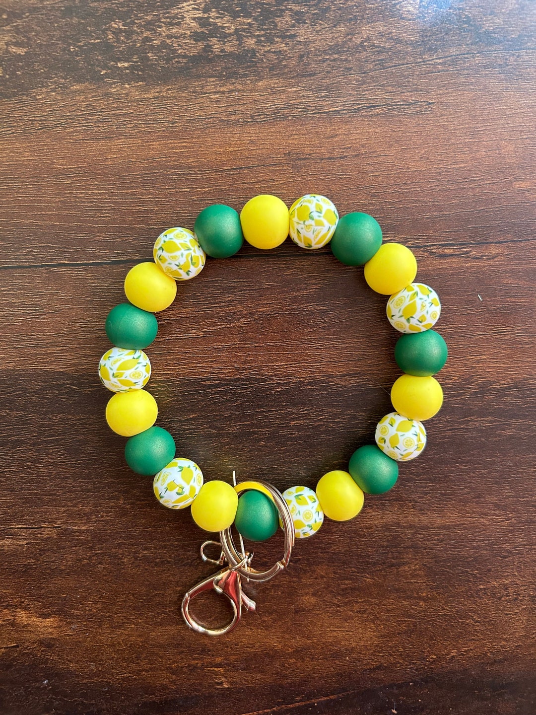 Main Squeeze Lemon Key Ring - Etsy