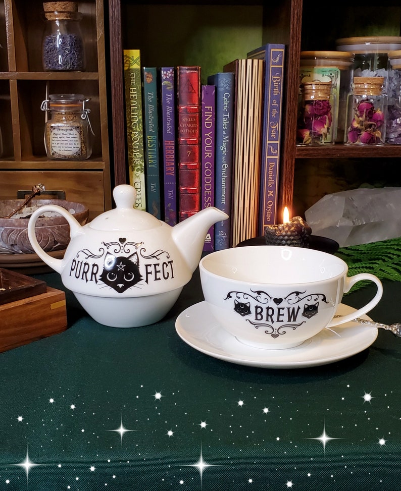 Witchy Tea Set S-20 | Etsy