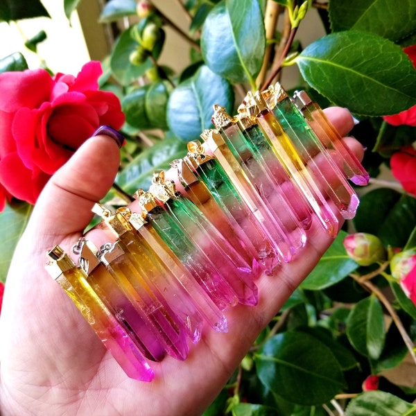 Watermelon Quartz - Etsy