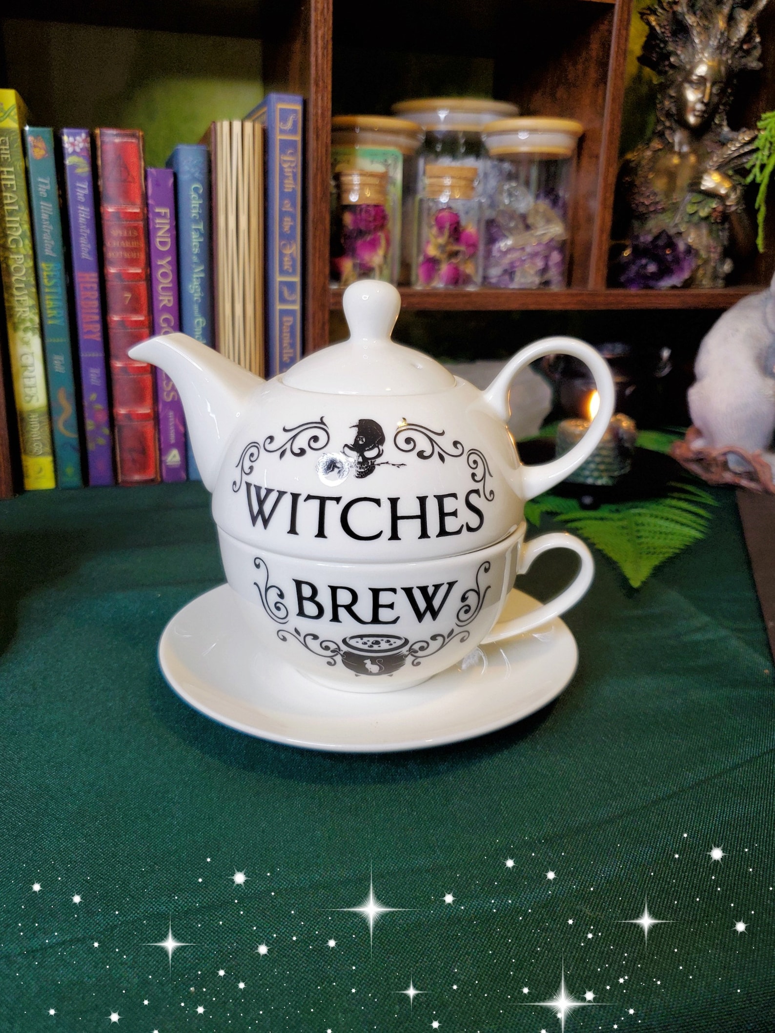 Witchy Tea Set S-20 | Etsy