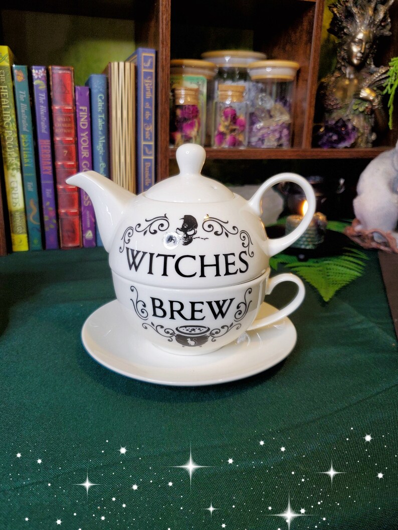 Witchy Tea Set S-20 | Etsy