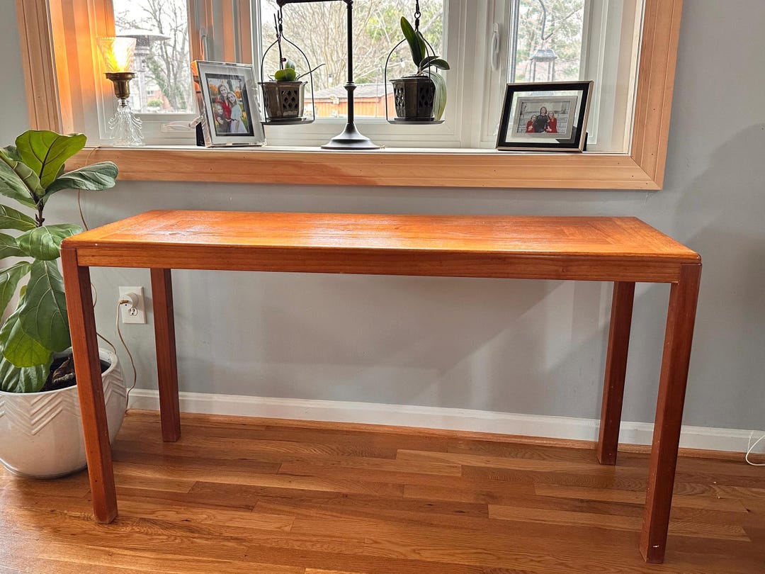 Danish Modern Console Table - Etsy