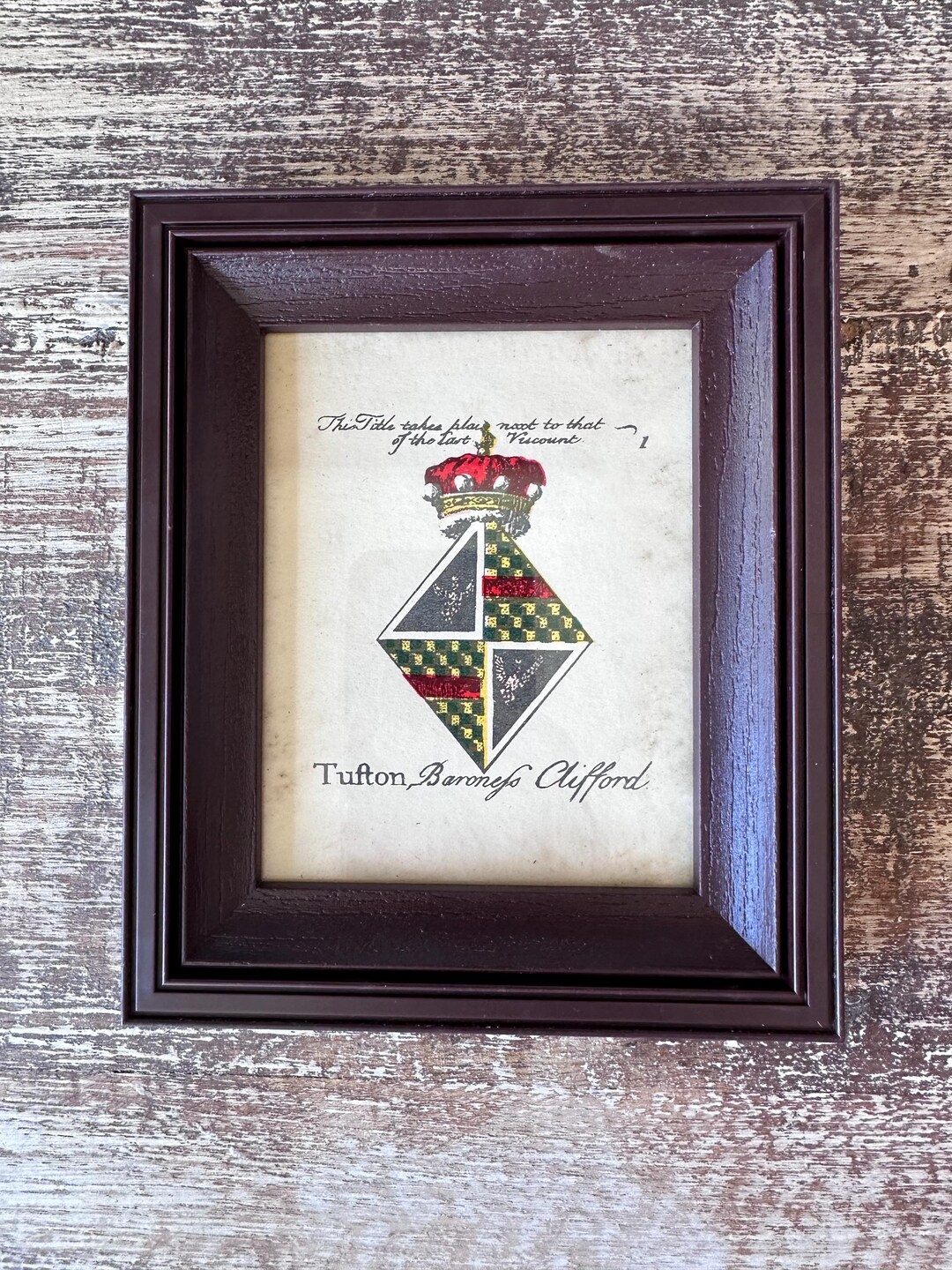 Noble Family Crest - Etsy