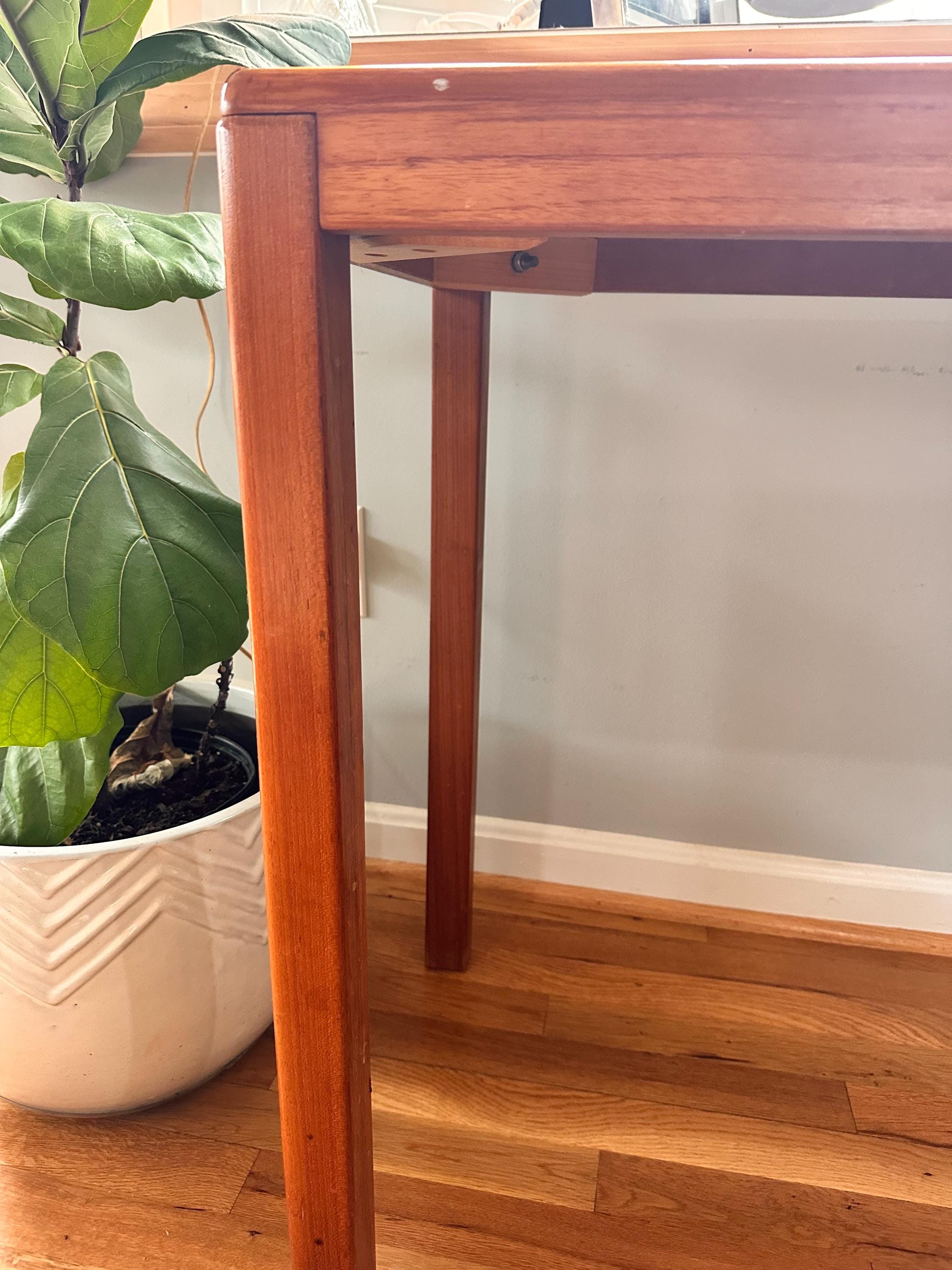 Danish Modern Console Table - Etsy