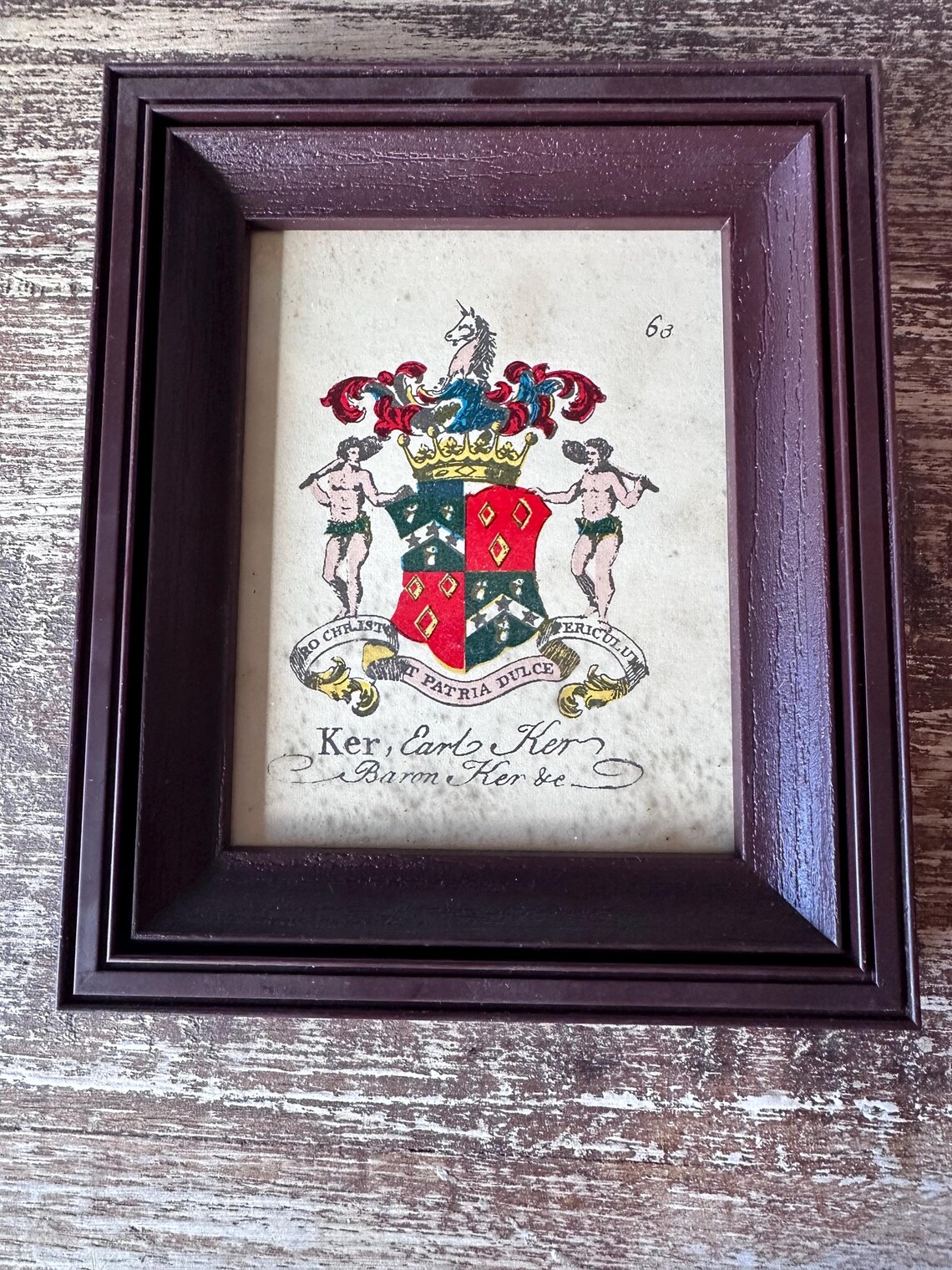 Noble Family Crest - Etsy