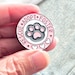 Painted Dog Enamel Pin - Etsy