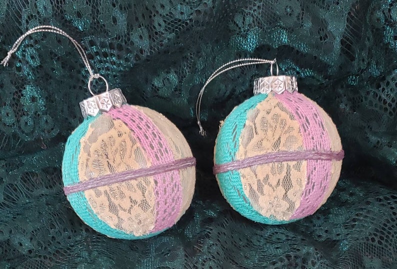 Christmas Ornaments Set of 4 Strips - Etsy
