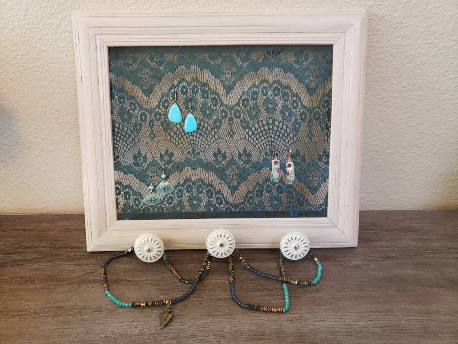 Reclaimed Frame Earring Display - Etsy
