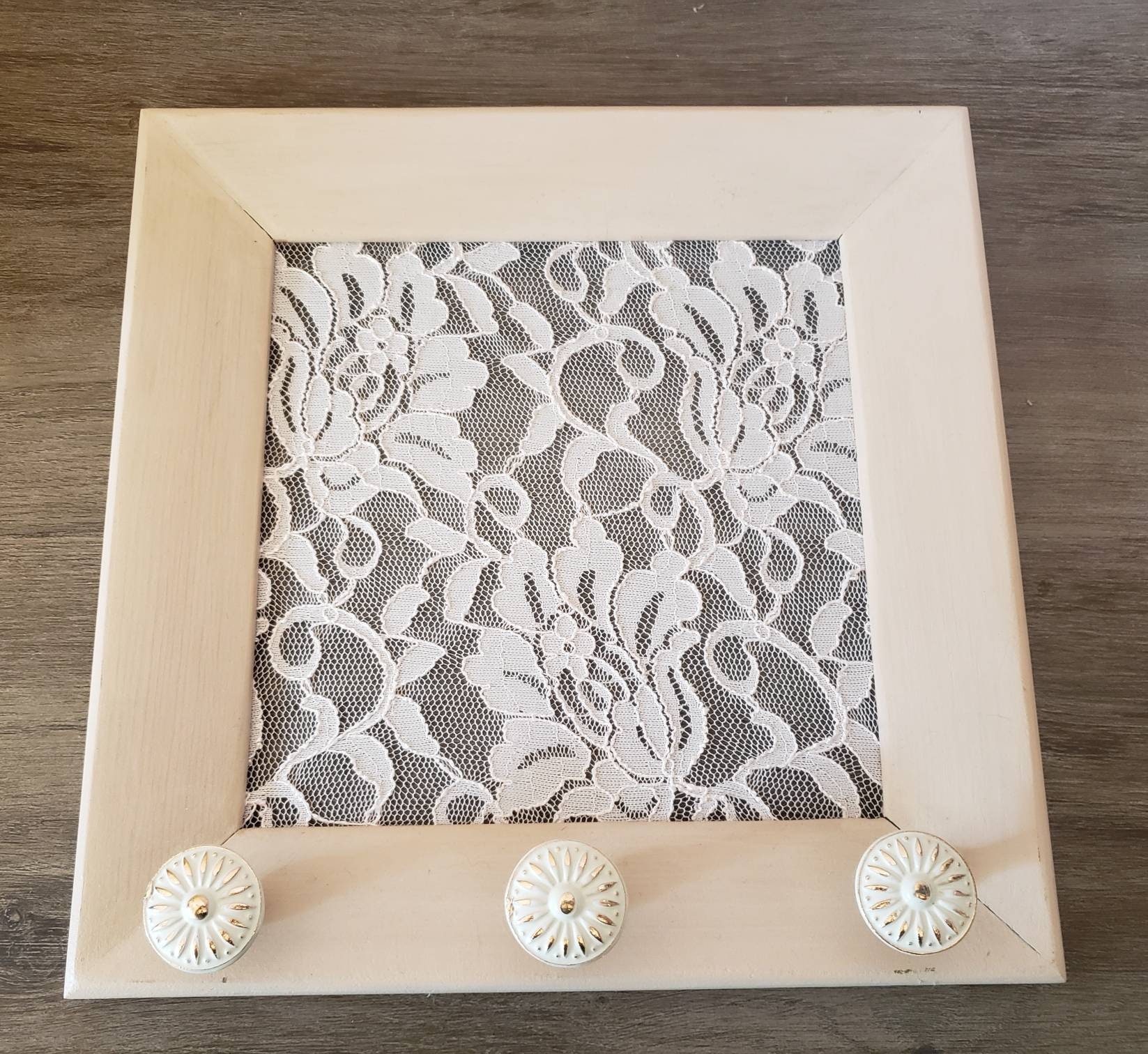 Square Reclaimed Frame Earring Display - Etsy