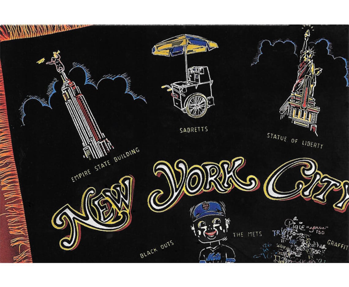 Vintage Paper Moon Graphics Greeting Card, Souvenir Pillow, by Brian ...