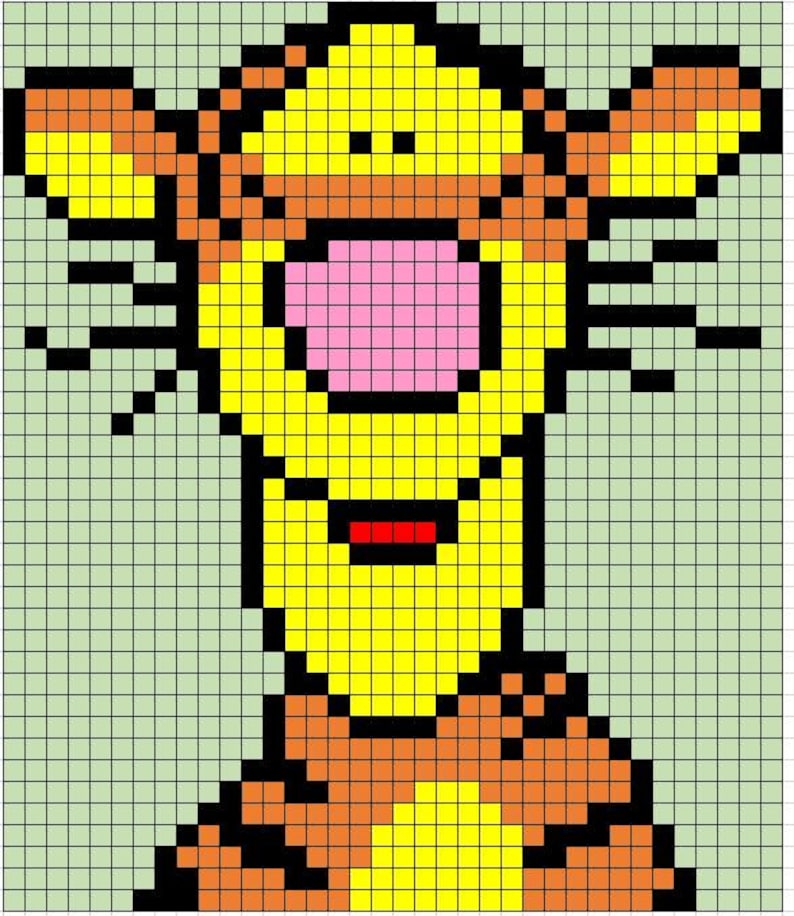 Tigger Quilt Pattern - Etsy