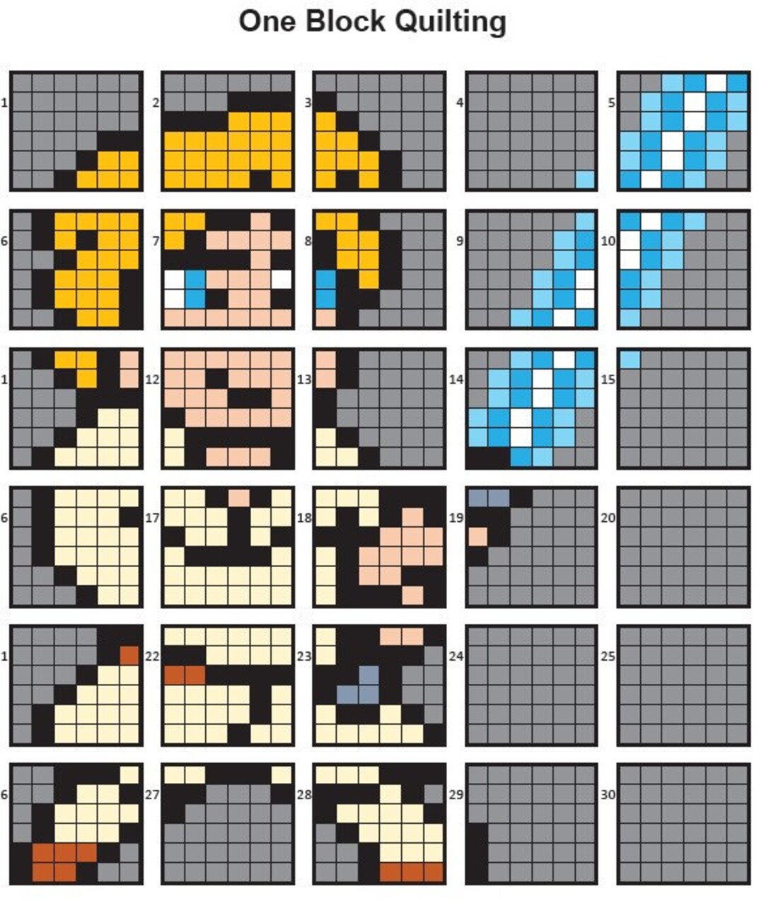 Luke Quilt Pattern - Etsy