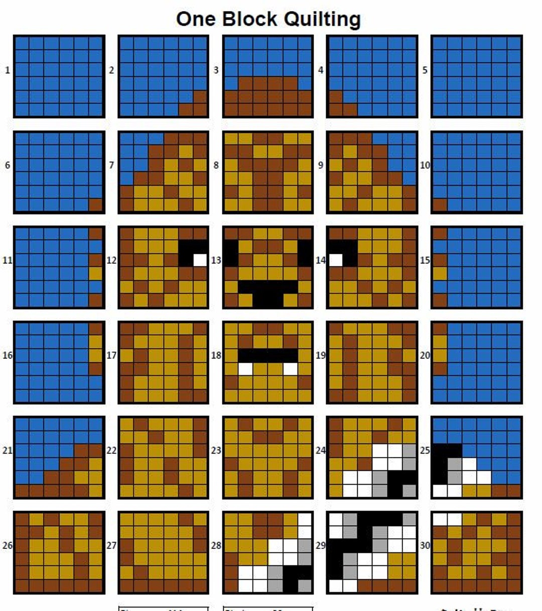 Chewbacca Quilt Pattern - Etsy