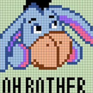 Eeyore Quilt Pattern - Etsy