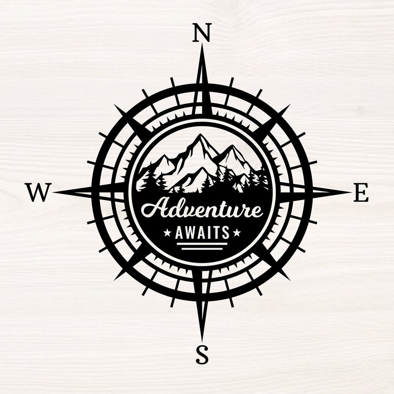 Compass Svg - Etsy