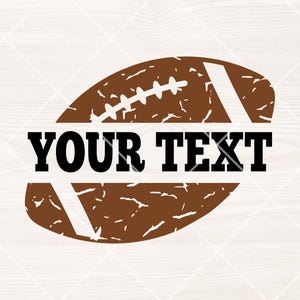 Split Football SVG PNG Files for Cutting Machines, Digital Clipart ...