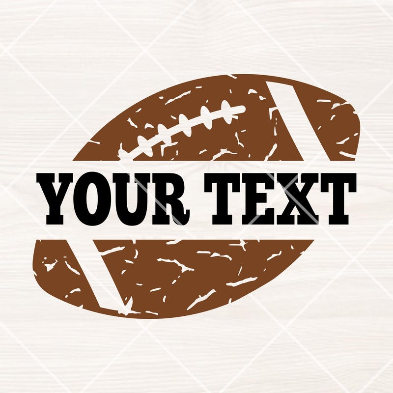 Football Monogram Svg - Etsy