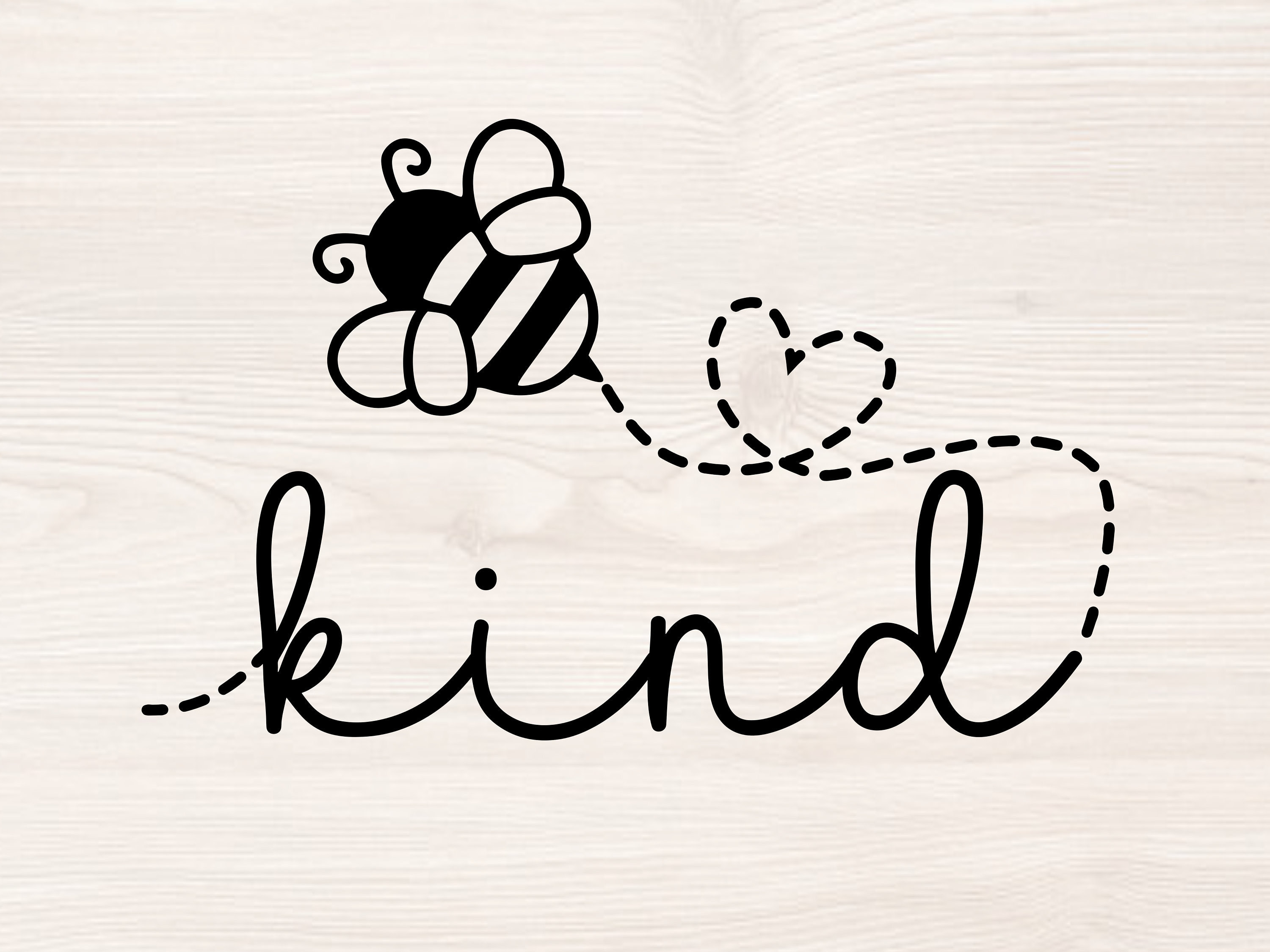 Bee Kind SVG PNG Files for Cutting Machines Digital Clipart | Etsy Canada