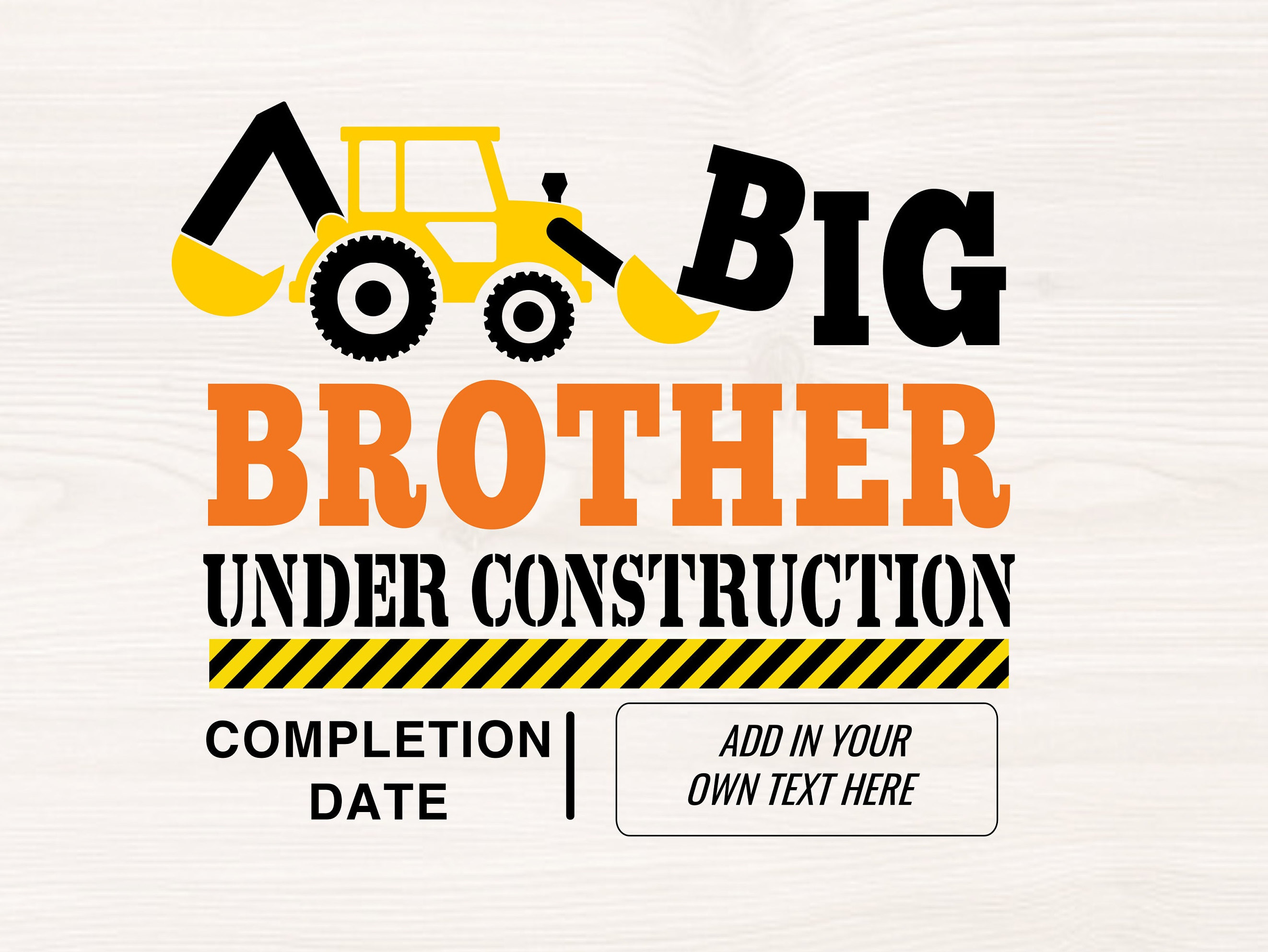 Big Brother Under Construction SVG PNG Files for Cutting - Etsy Canada