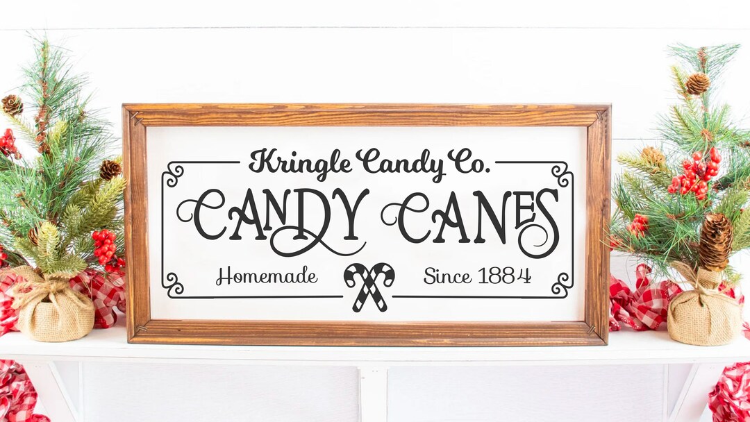 Kringle Candy Co SVG PNG Files for Cutting Machines, Digital Clipart ...