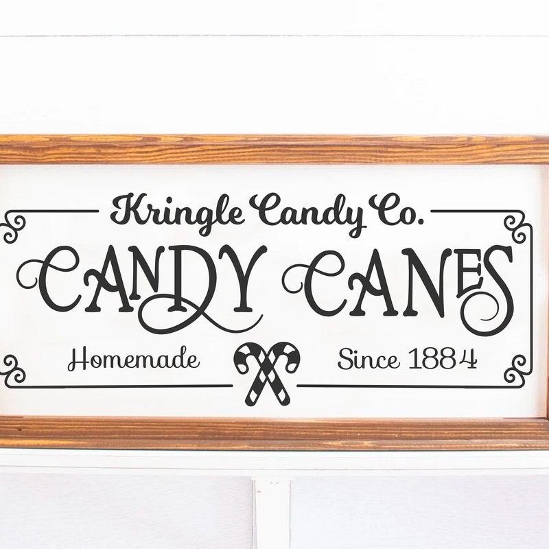 Kringle Candy Co Svg - Etsy