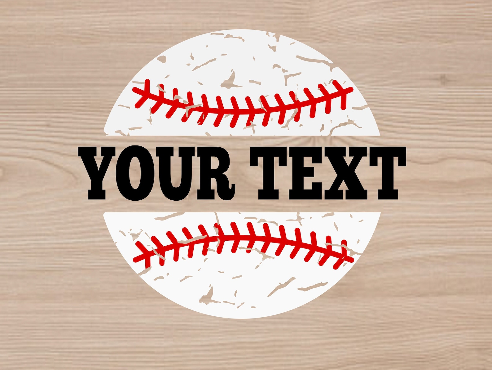 Split Baseball SVG PNG Files for Cutting Machines Digital - Etsy