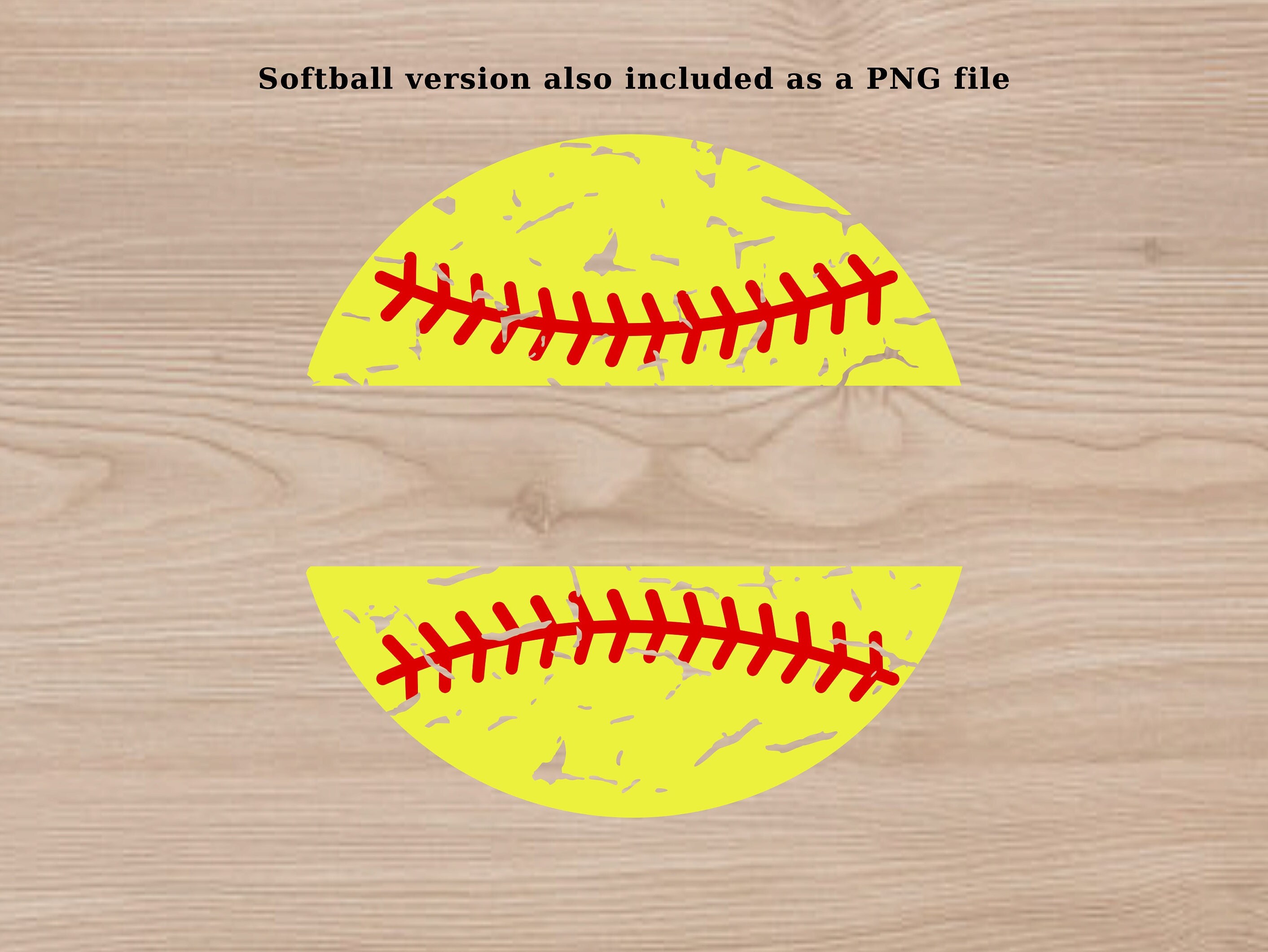Split Baseball SVG PNG Files for Cutting Machines Digital - Etsy Canada