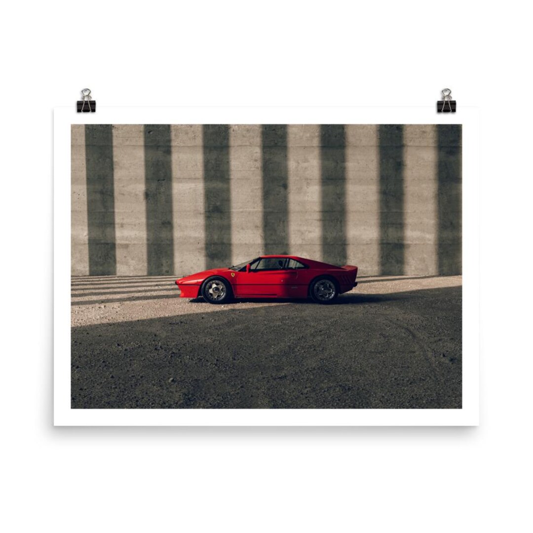 Ferrari 288 GTO | Photography Print, Modern Art Print, Modern Wall Art ...