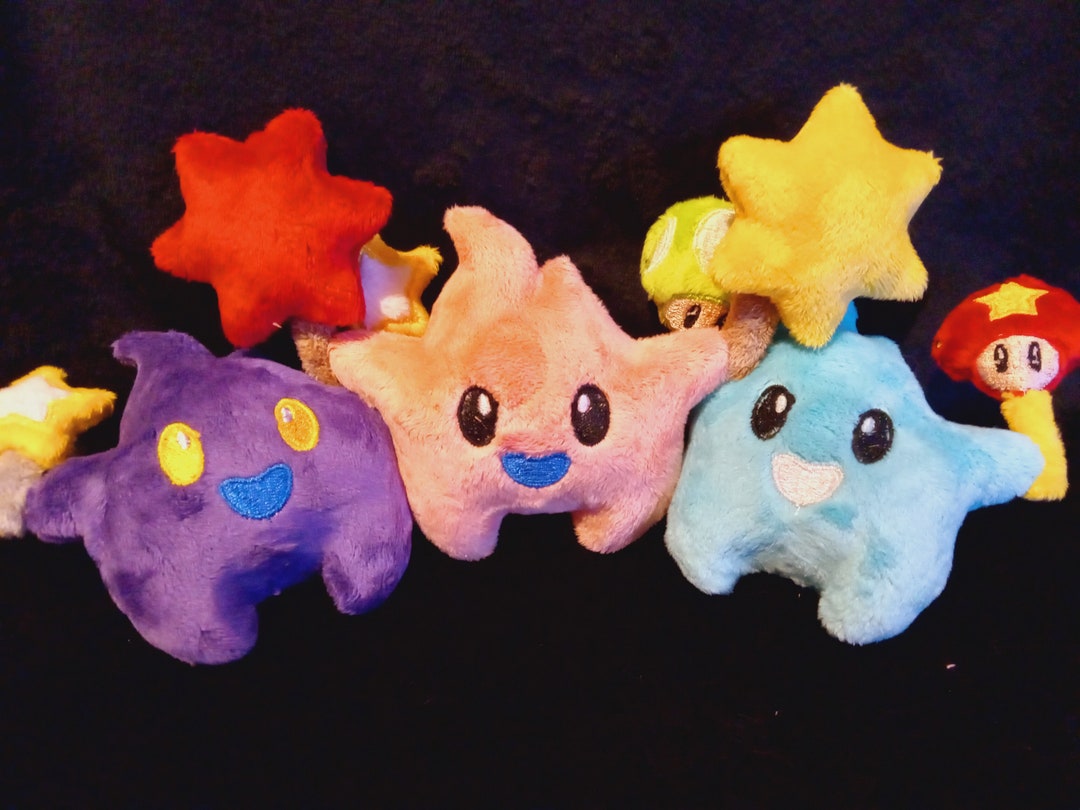 MADE TO ORDER Super Mario Galaxy Inspired Hungry Luma Plushies - Etsy