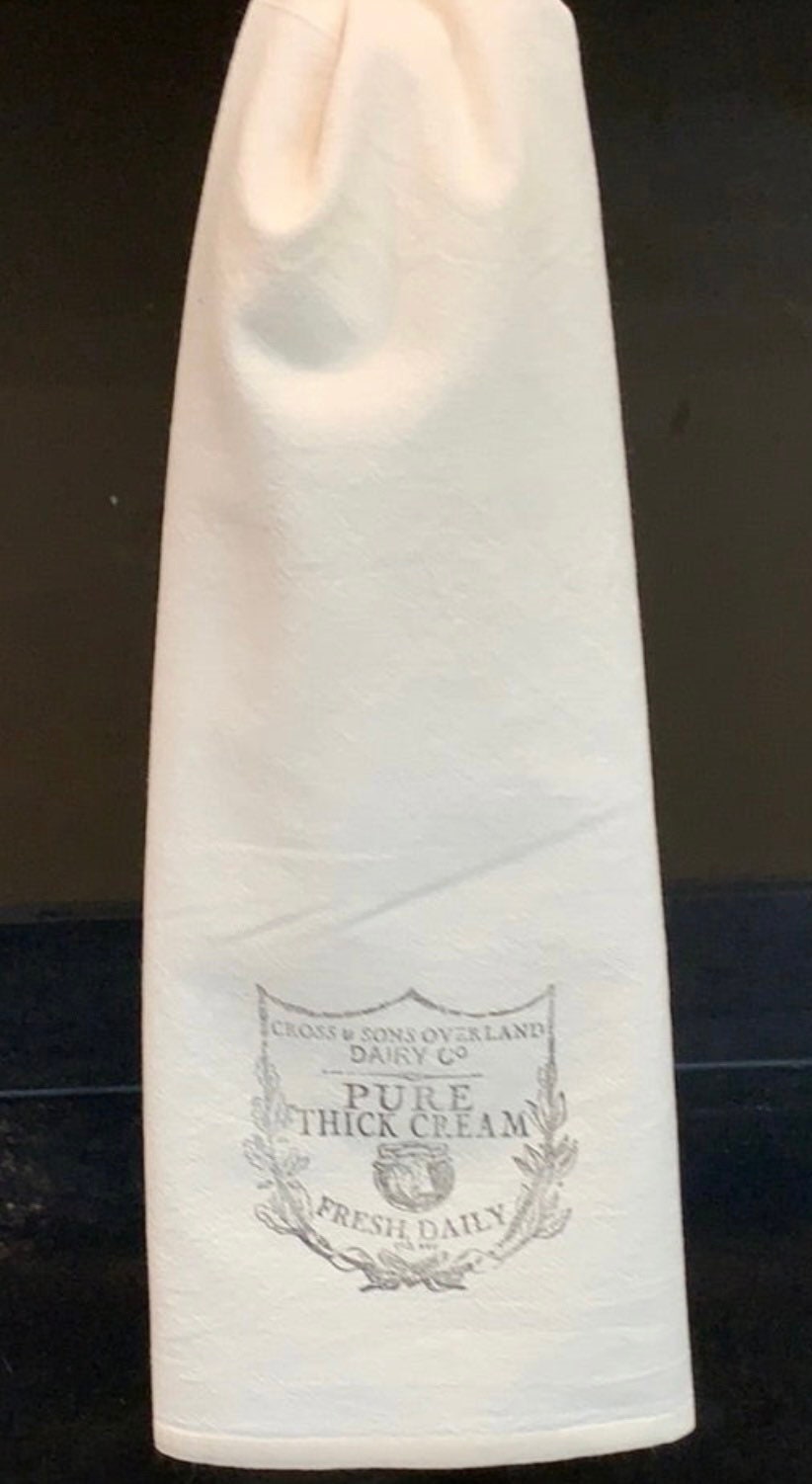 Vintage Inspired Decorative Flour Sack Towels 100% Unbleached Cotton - Etsy