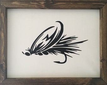 Fly fishing decor | Etsy