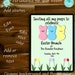 Peeps Invitation, Peeps Party, Easter Invitation, Easter Brunch, Spring ...
