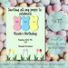 Peeps Invitation, Peeps Party, Easter Invitation, Easter Brunch, Spring ...