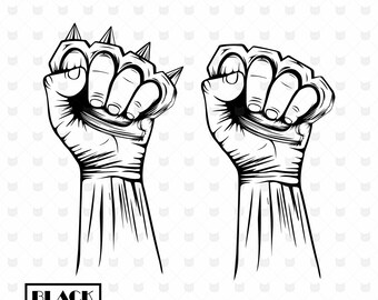 Knuckles svg | Etsy