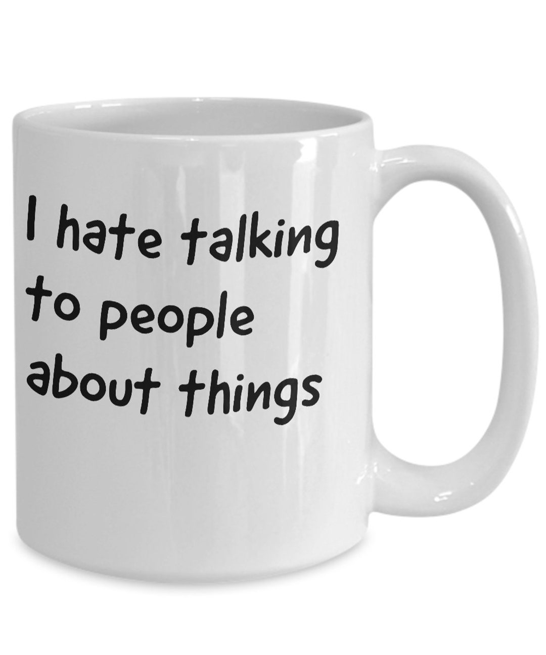 Sarcastic Awkward Mug - Funny Introvert Shy Quote Coffee Tea Cup - Etsy