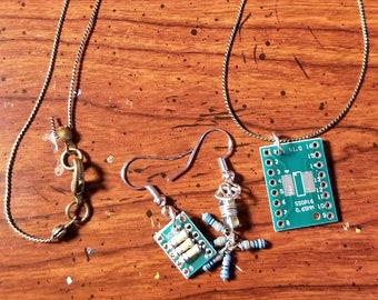 Computer Necklace | Etsy